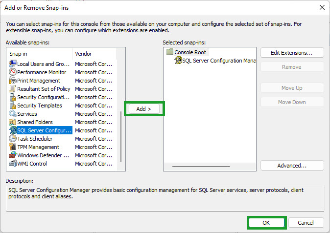 Accessing Sql Server Configuration Manager If Its Not On The Computer