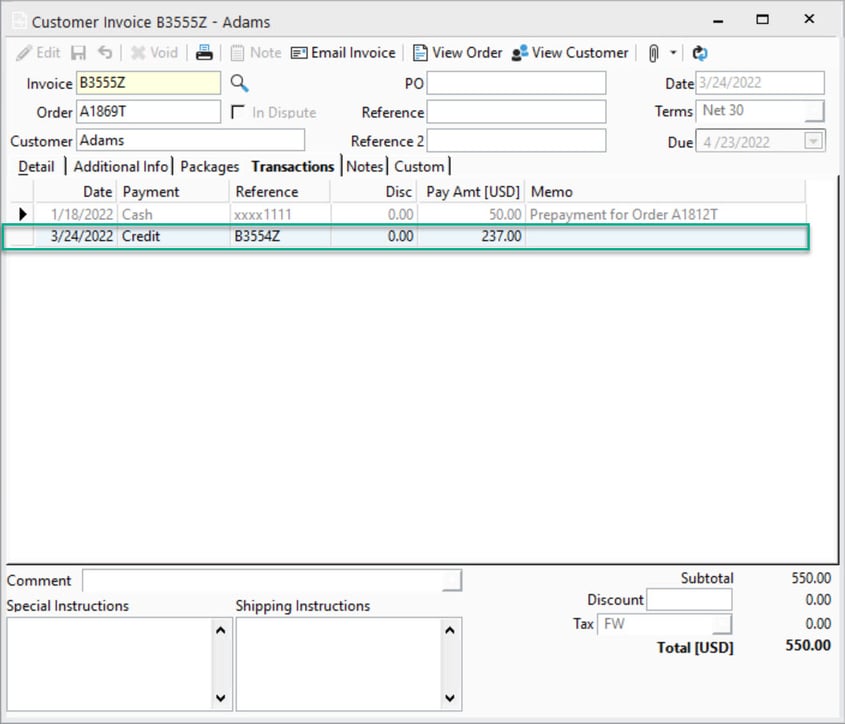 Applying and Refunding Credit Memos in QuickBooks Desktop