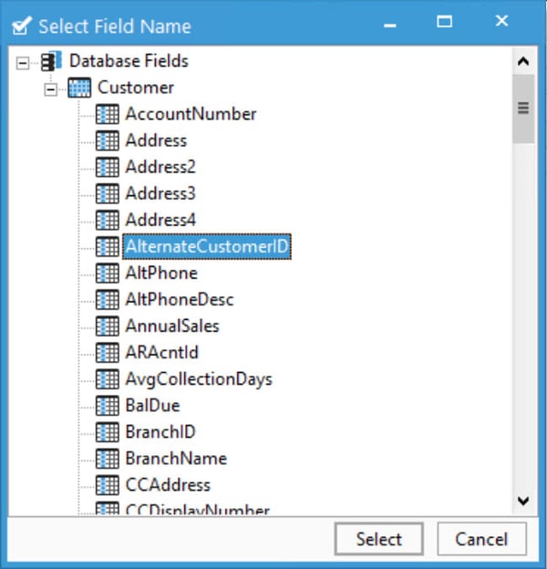 Adding Selection Criteria to filter reports