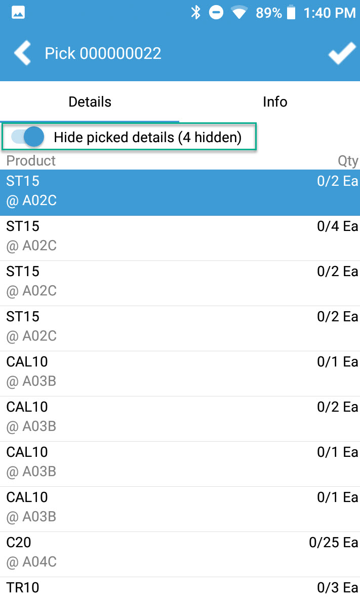 How to Use Mobile Picking.