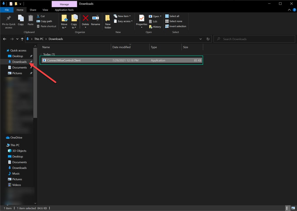 Joining a Remote Support Connection using ConnectWise Control on ...
