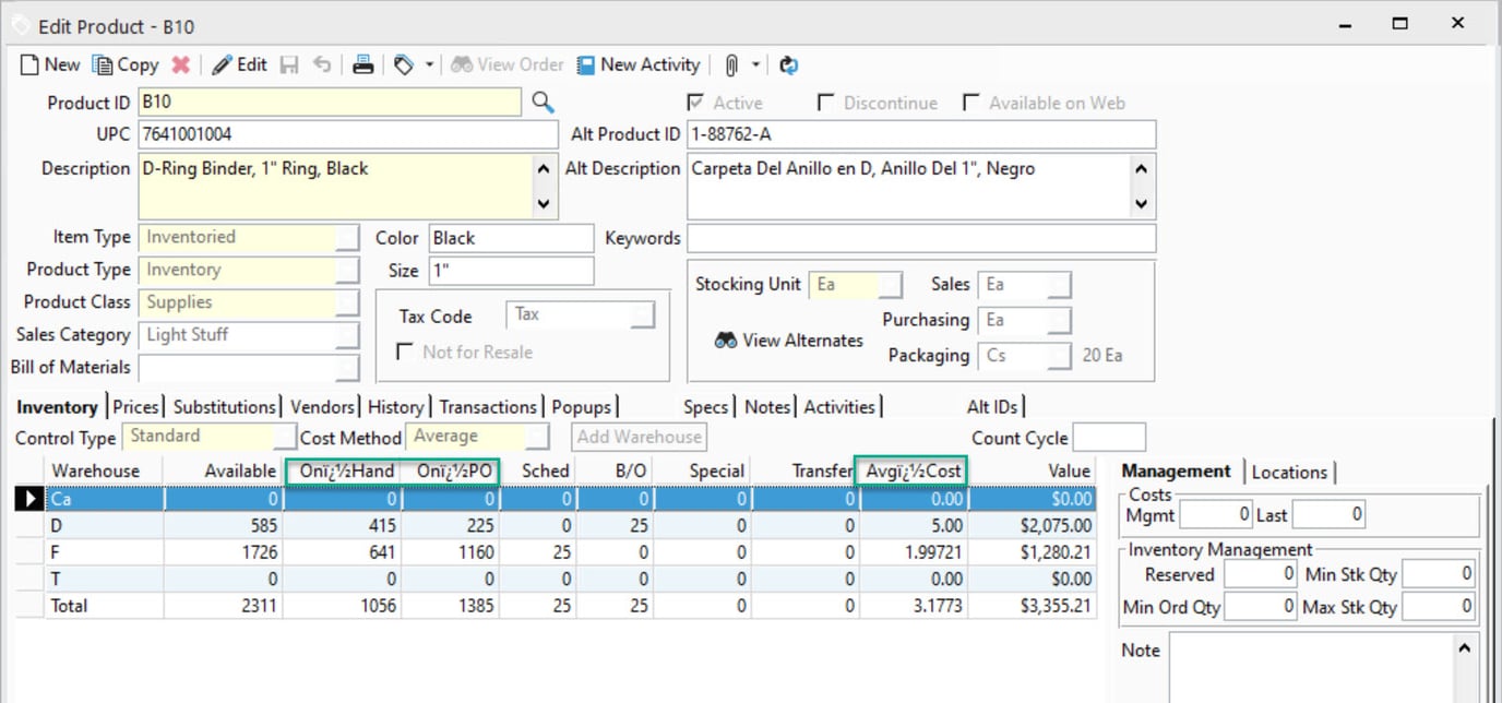Why am I seeing strange symbols throughout the program or in emails?