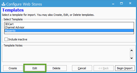 Understanding the Web Store Template - Options