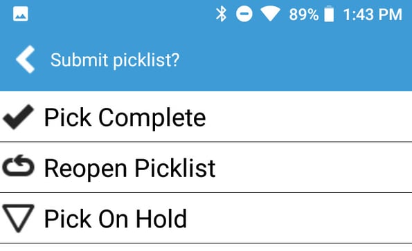 How to Use Mobile Picking.