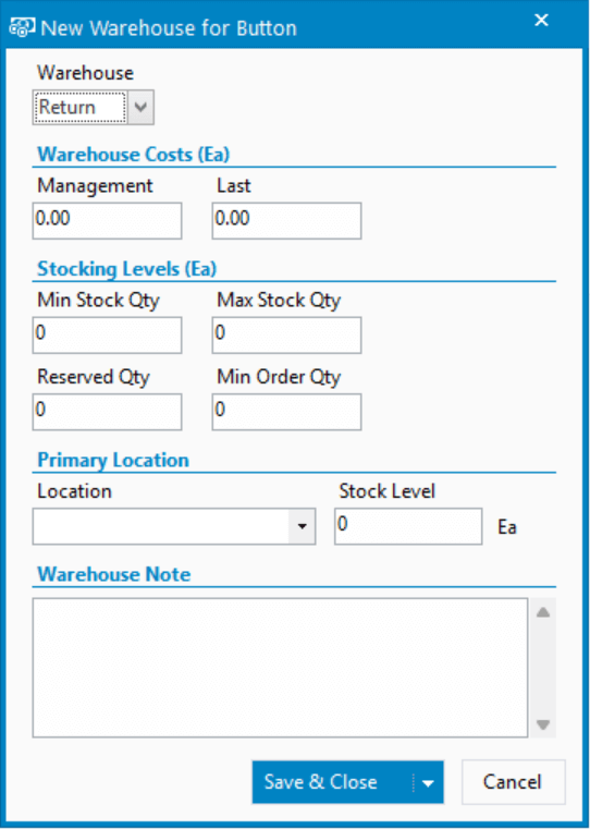 Setup and Utilize Return Warehouse for Damaged Goods