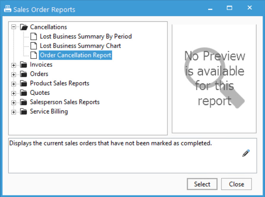 How to Cancel/delete sales orders and track canceled orders.
