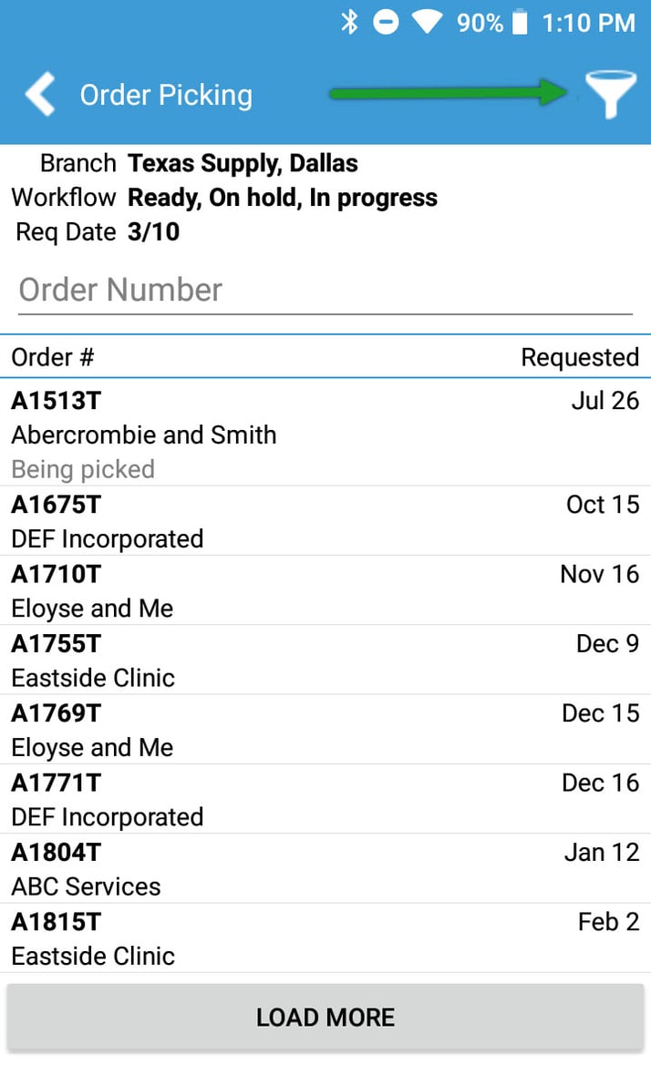 How to Use Mobile Picking.