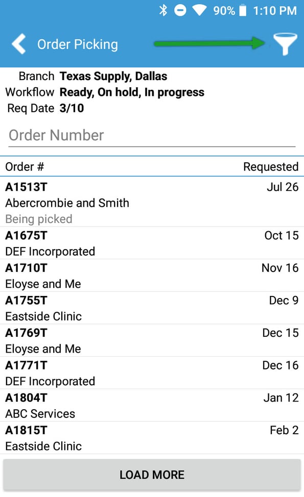 How to Use Mobile Picking.