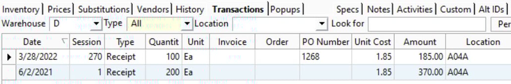 Prior Period Adjustments