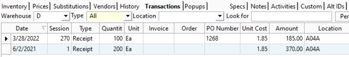Prior Period Adjustments