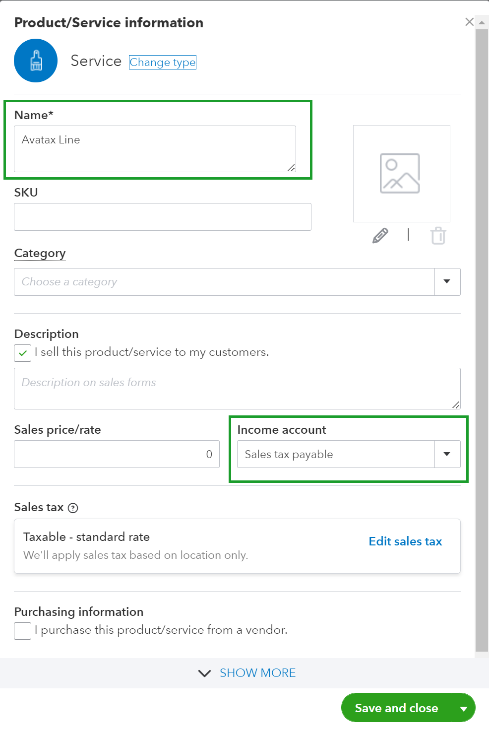 Configuring Customers to be taxed by AvaTax