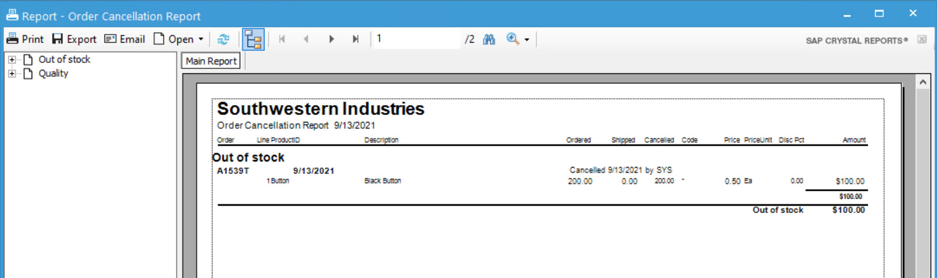 How to Cancel/delete sales orders and track canceled orders.