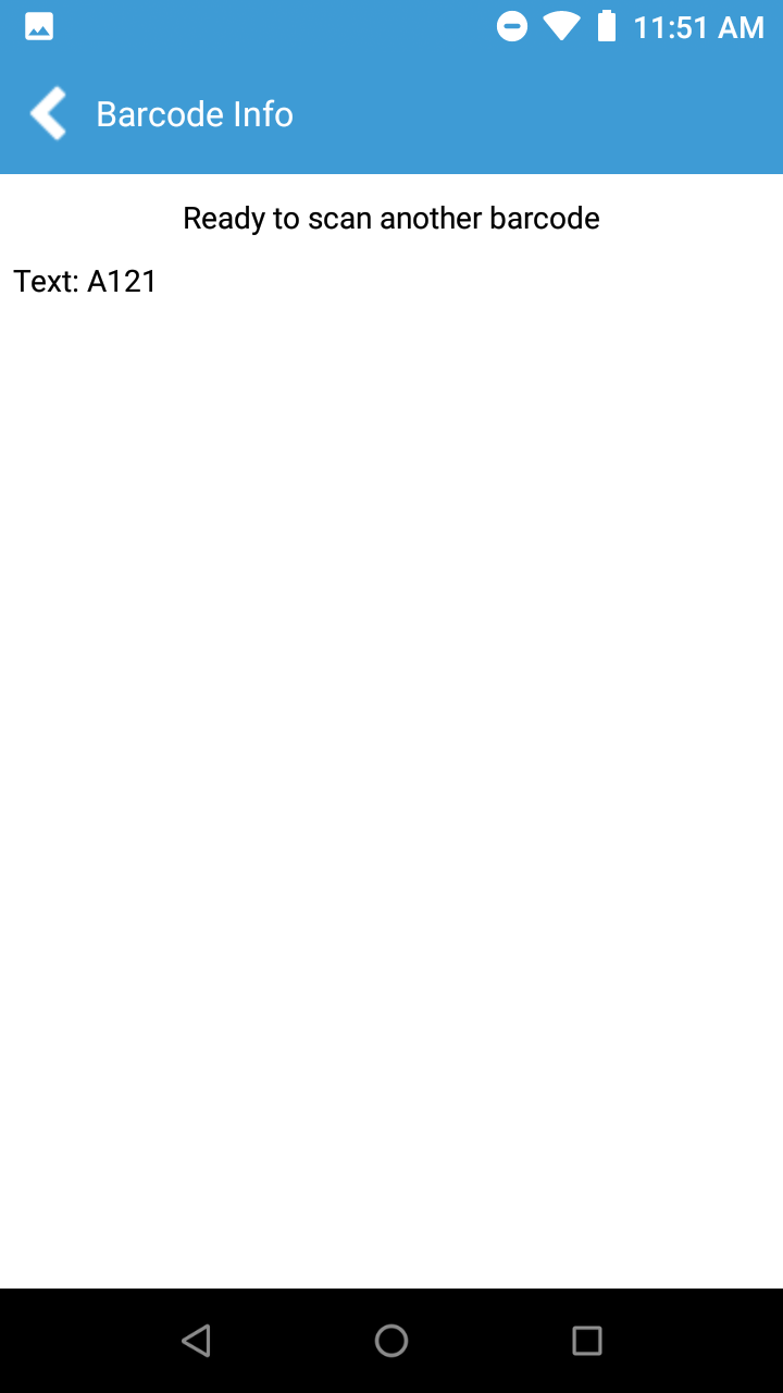 Testing barcodes for use in Acctivate Mobile.