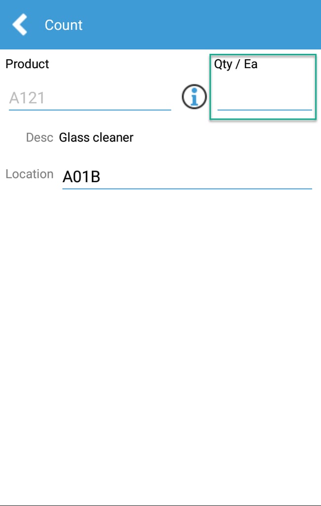How to use the Mobile Inventory Counts.