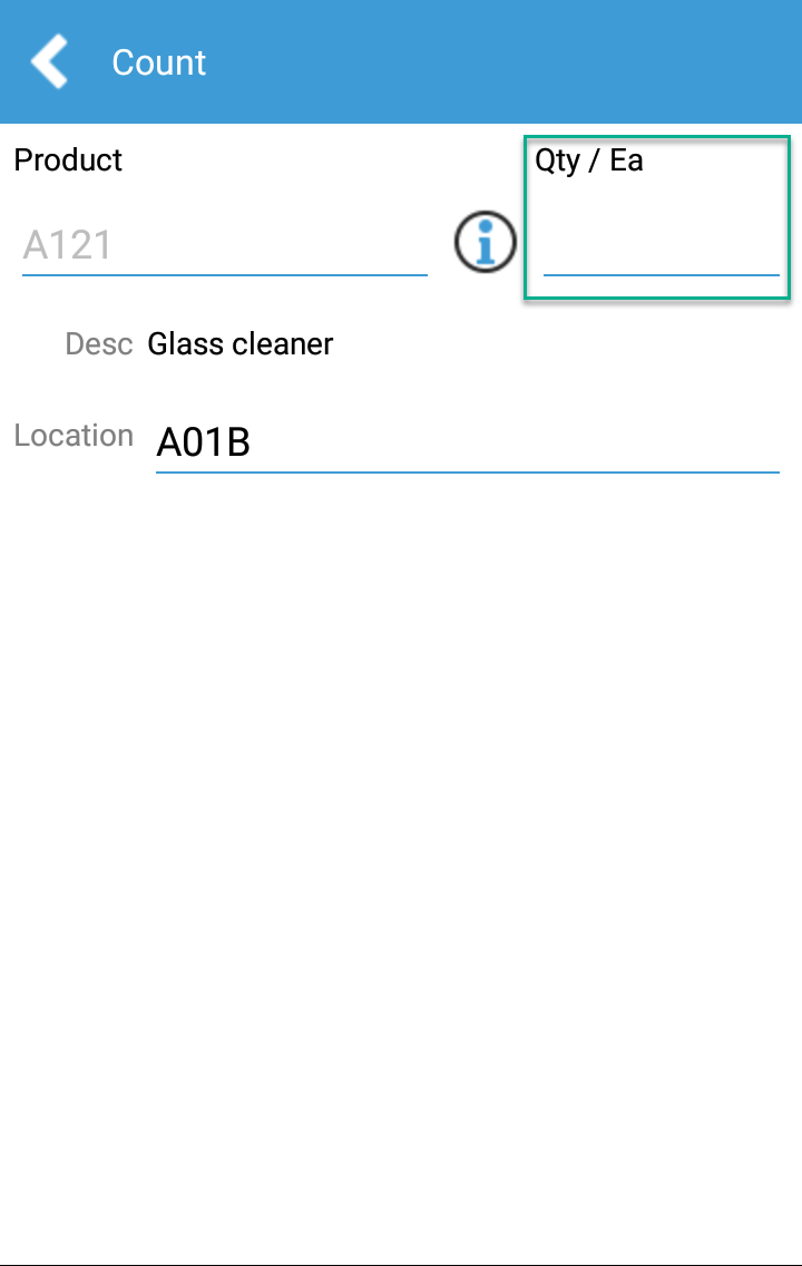 How to use the Mobile Inventory Counts.