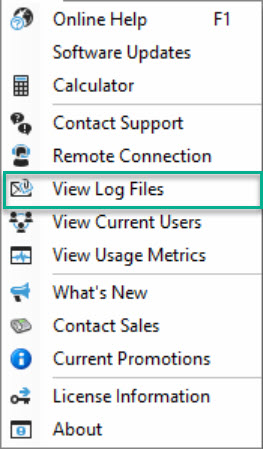 How to View and Send Acctivate log files