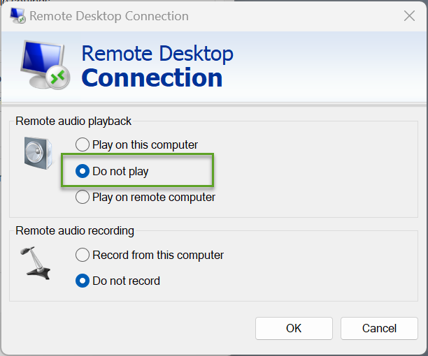 Using Microsoft Remote Desktop for the Best Performance