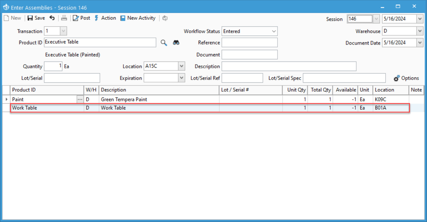 Considerations for multi-level Assembly products