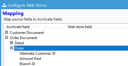 Having the web store sync skip certain orders.